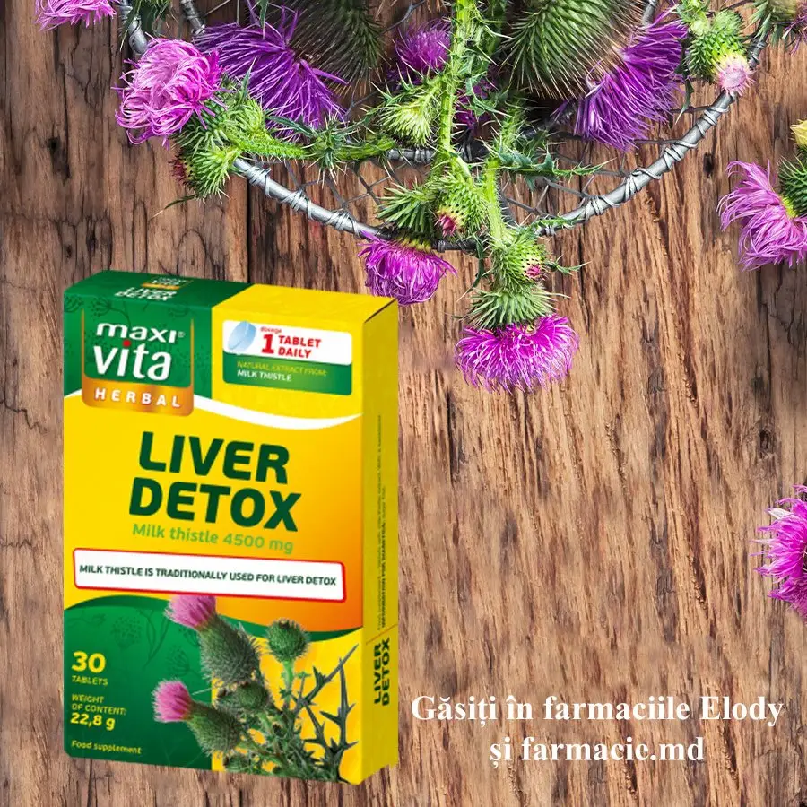 Ciulinul de lapte - doza de sănătate a ficatului!