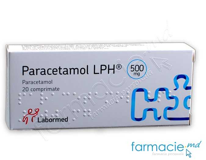 Paracetamol comp. 500 mg N10x2 (LPH)