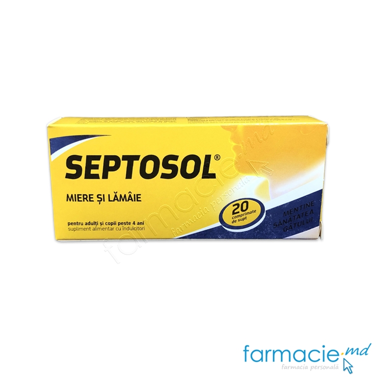 Septosol cu miere si lamaie comp. N20