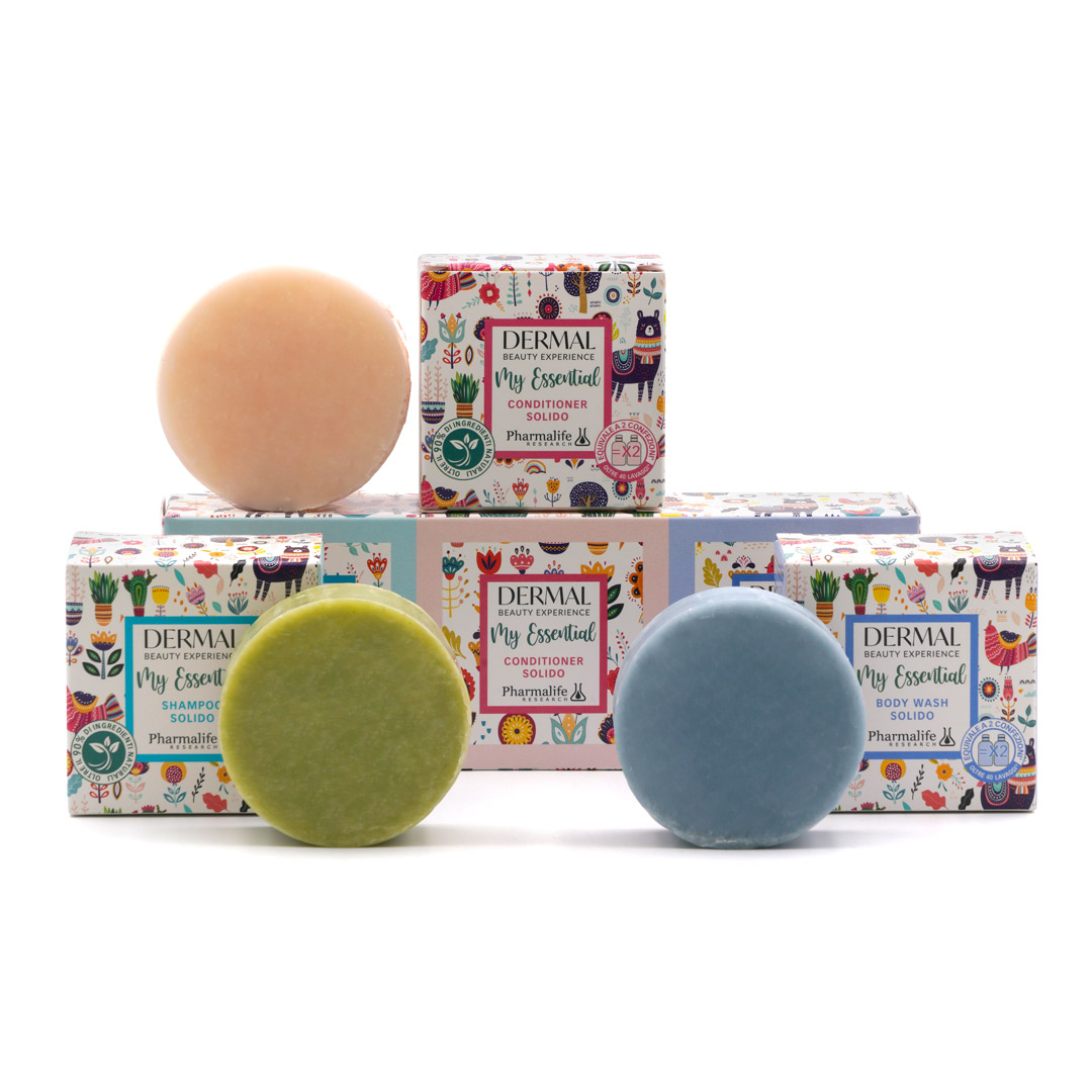 Dermal Set Solid N3 Sampon&Conditioner&Sapun corp