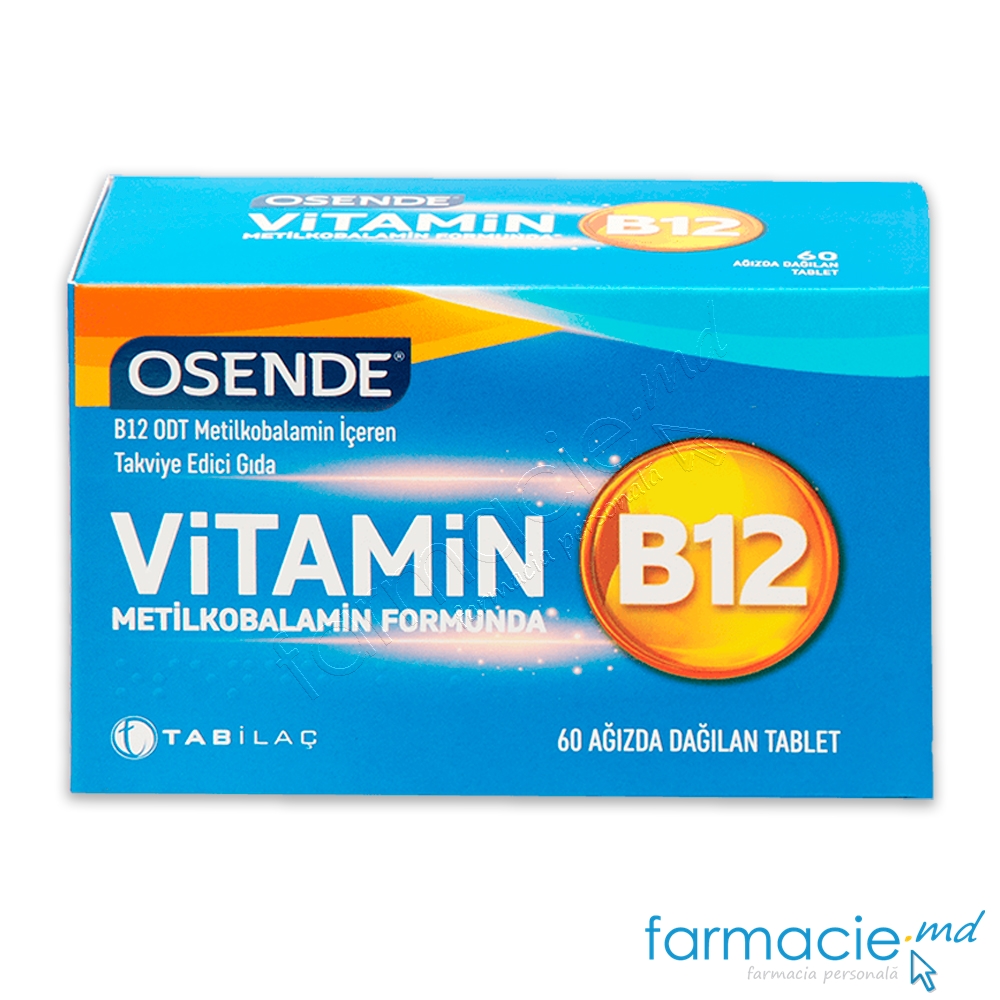 Vitamina B12 1000 μg OSENDE comp. orodispersabile N30 Tab Ilac