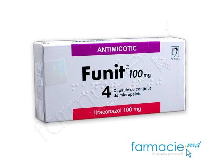 Funit 100mg caps. N4