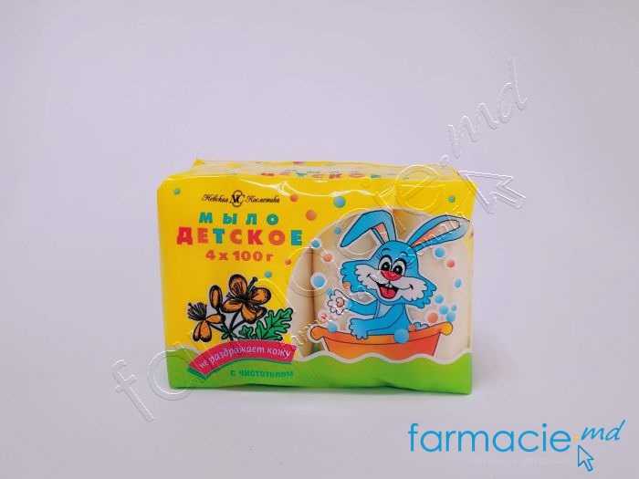 Sapun pt copii "Detskoe" cu cistotel 4x100g (NC)