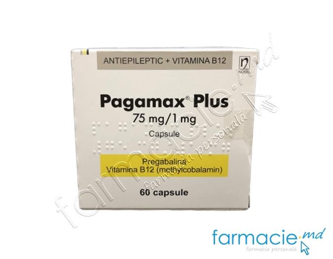 Pagamax® Plus caps. 75mg/1mg N15x4