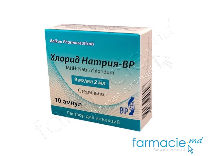 Natriu clorid-BP sol. inj. 9 mg/ml 2 ml N5x2 (Balkan)