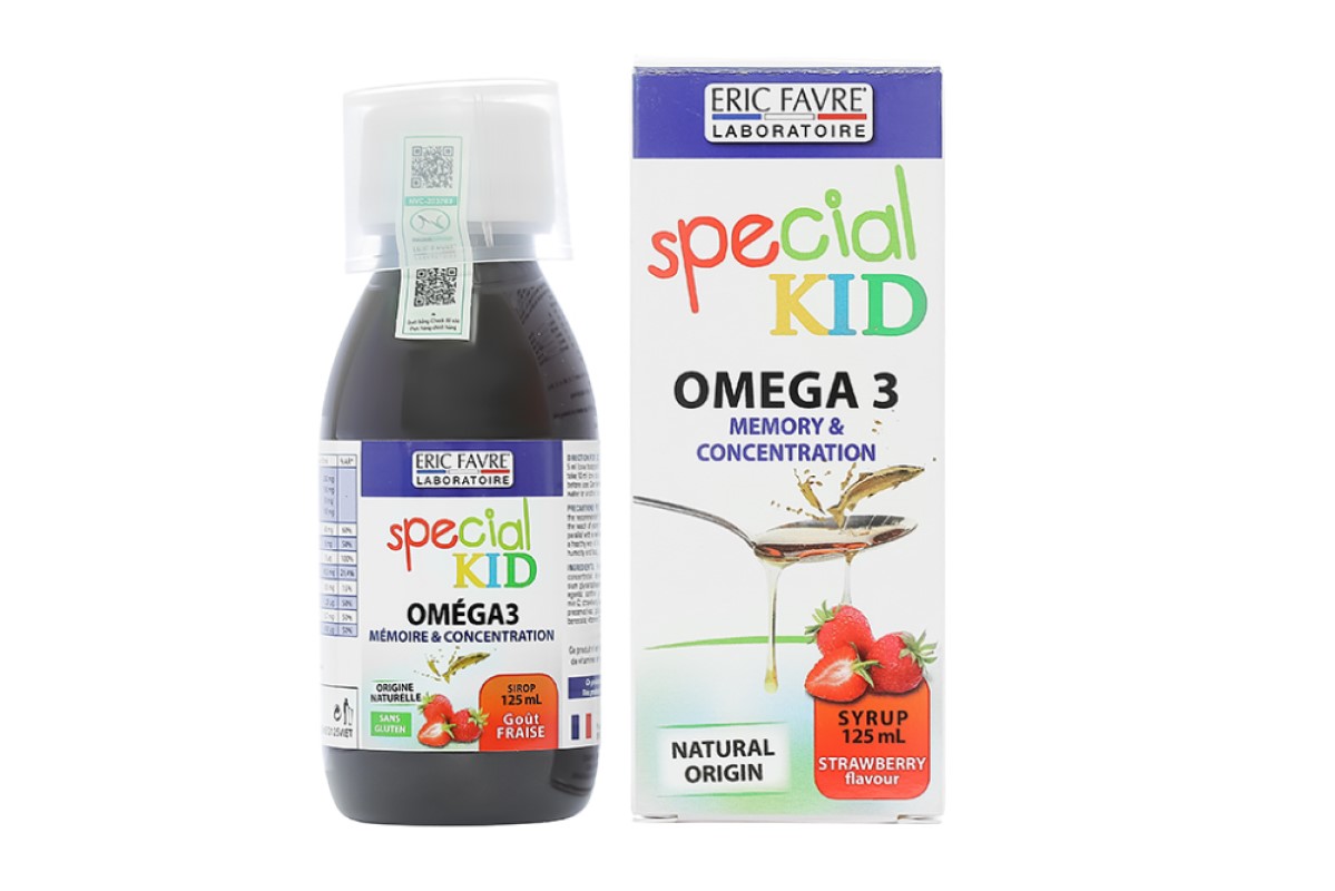 Special Kid Omega 3+Vit.C, E, A ( memorie & concentratie) sirop 125 ml