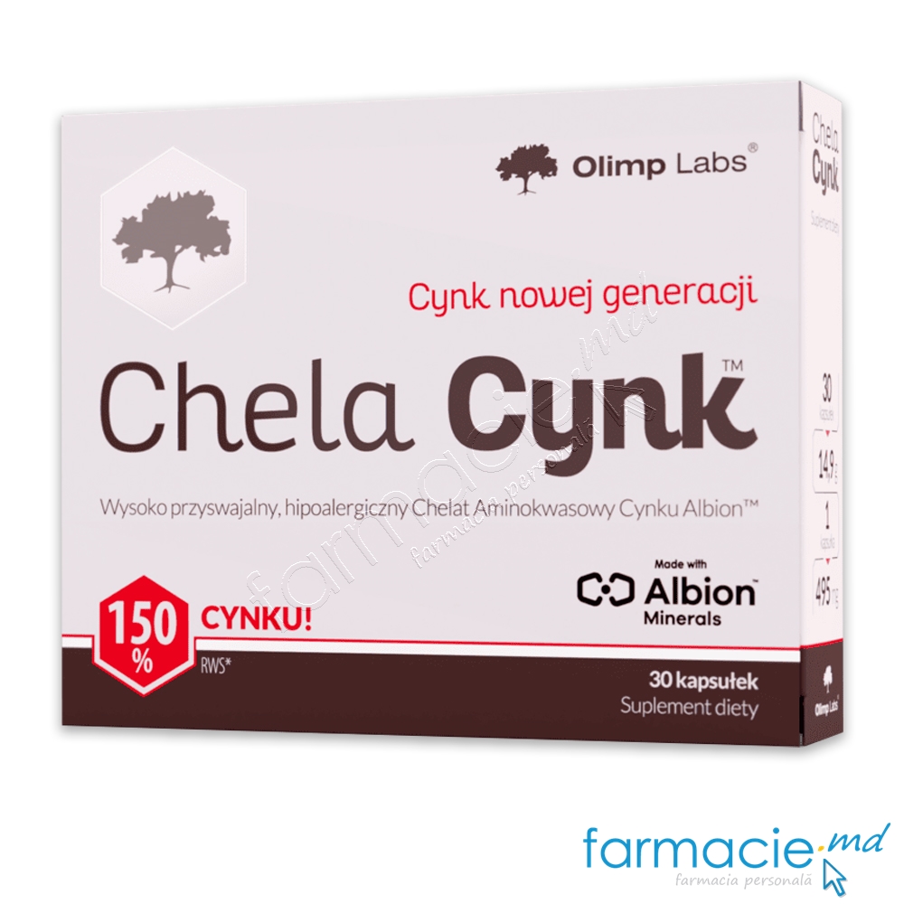 Chela-Zinc 15mg caps. N30 Olimp