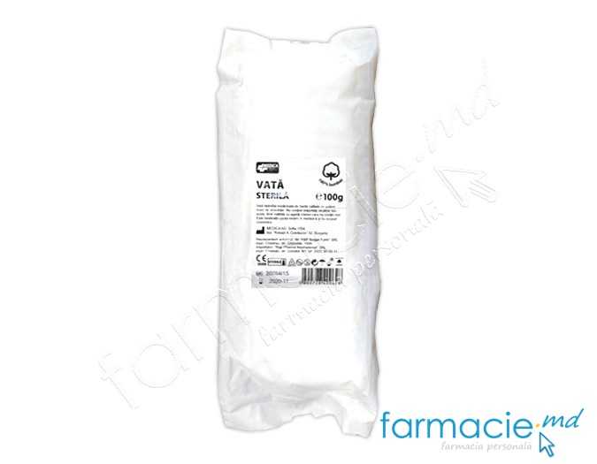 Vata medicala sterila 100g Medica