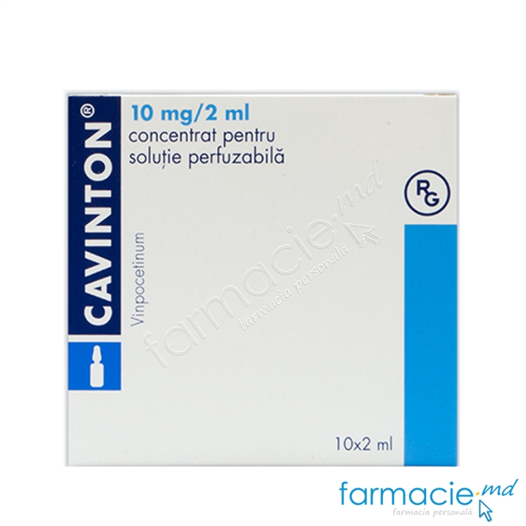 Cavinton conc./sol. perf. 10 mg/2 ml 2 ml N10