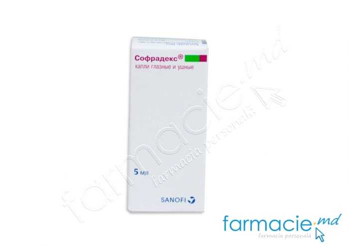 Sofradex pic.oft./otice 5 ml