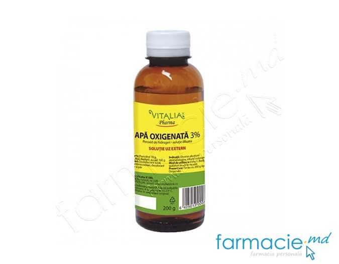 Apa oxigenata sol. 3% 200ml VitaliaPharma
