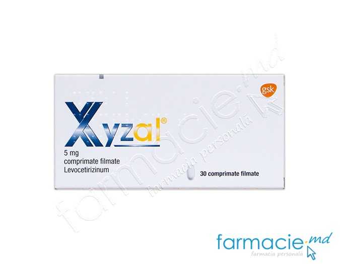 Xyzal® comp. film. 5mg N10x3