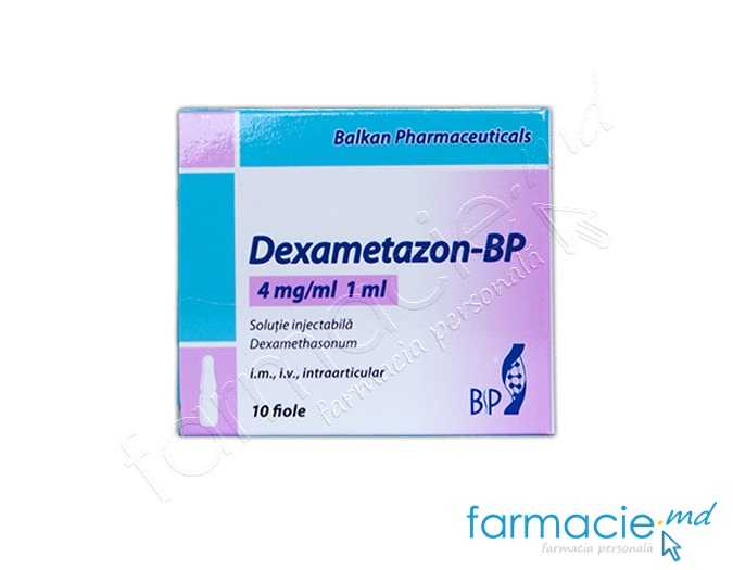 Dexametazon-BP sol. inj. 4 mg/ml 1 ml N10 (Balkan)
