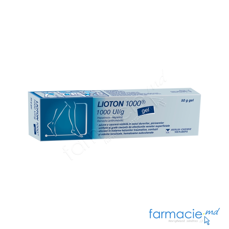 Lioton 1000® gel 1000 UI/g 50 g N1