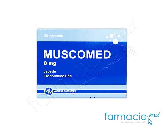 Muscomed caps. 8mg N10x2