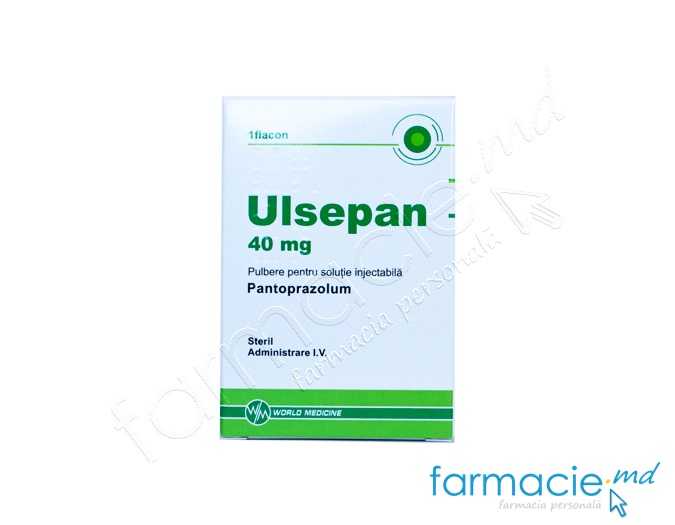 Ulsepan pulb./sol. inj. 40 mg N1