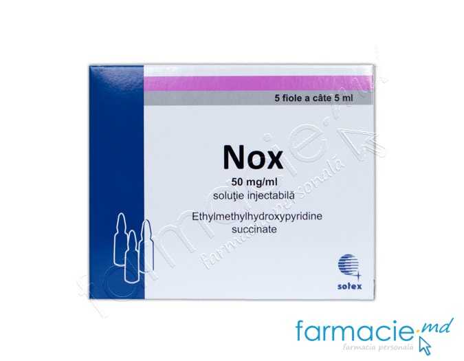 Nox sol. inj. 50 mg/ml 5 ml N5