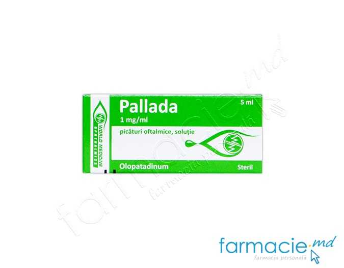 Pallada pic. oft., sol. 1 mg/ml 5 ml N1