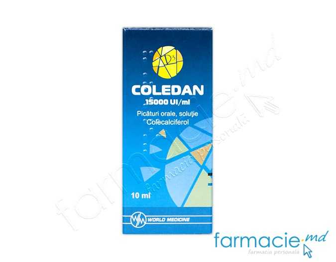 Coledan pic. orale, sol. 15000 UI/ml 10 ml N1
