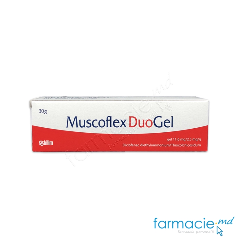 Muscoflex Duo Gel gel 2.5mg+11.6mg 30g N1