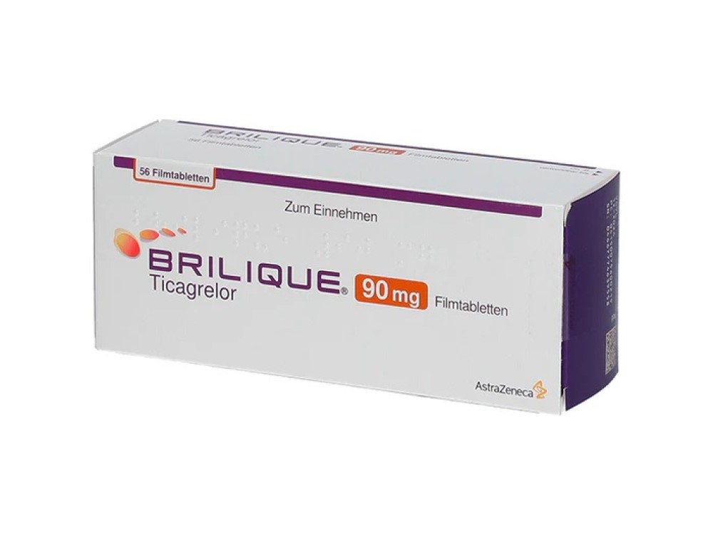Brilique comp.filmate 90mg N14x4