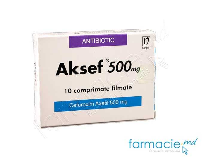 Aksef comp.film. 500mg N10 (cefuroxim)