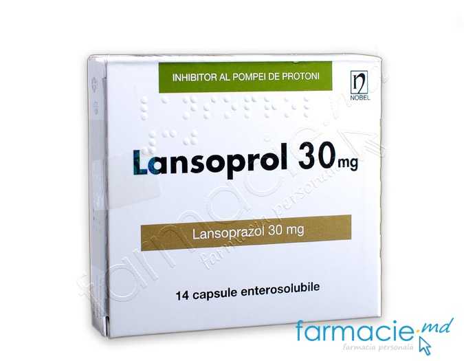 Lansoprol 30mg N14 caps.