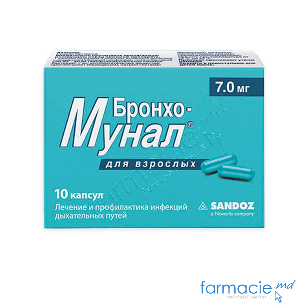 Broncho-munal caps. 7mg N10