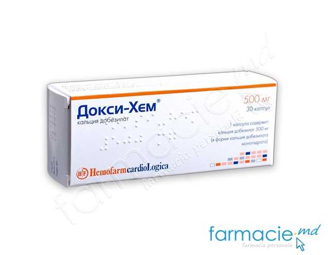 Doxi-hem caps. 500mg N30