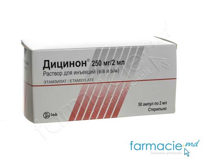 Dicynone sol.inj. 250mg/2ml N50
