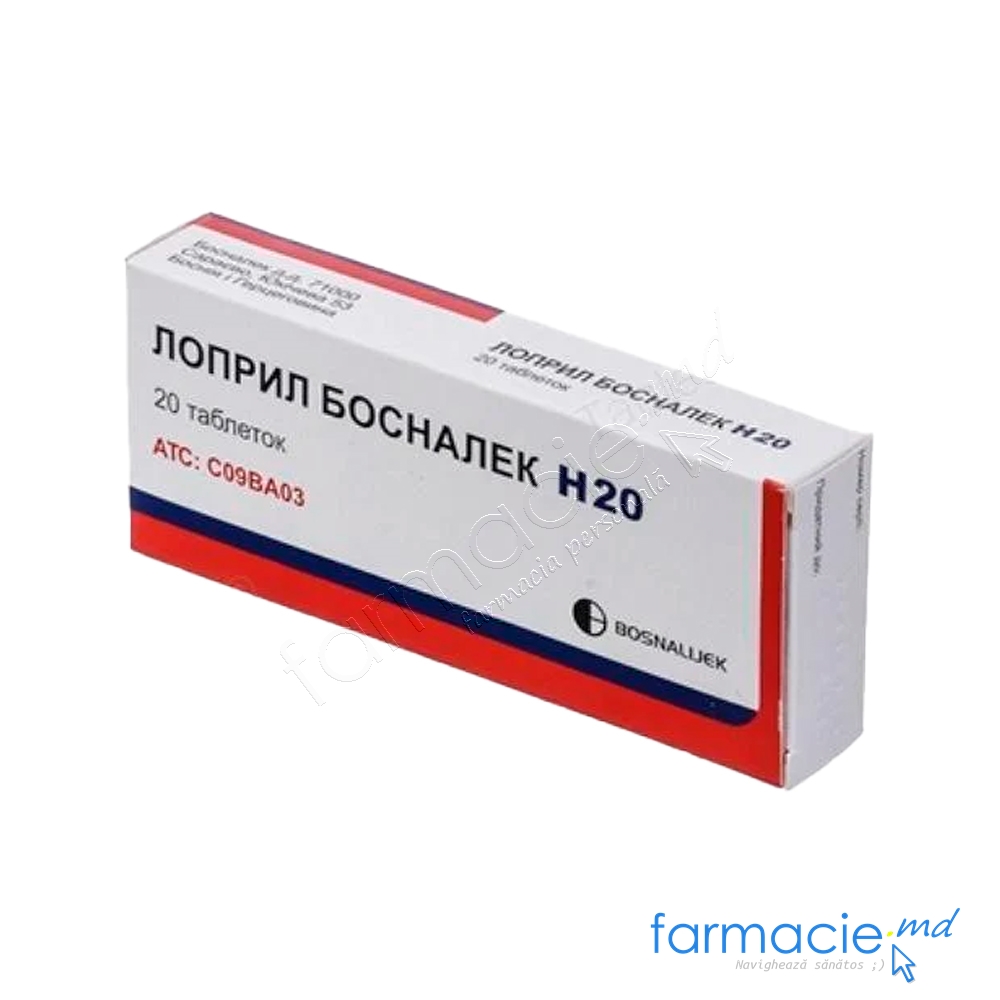 Lopril H comp. (20mg +12.5mg) N20