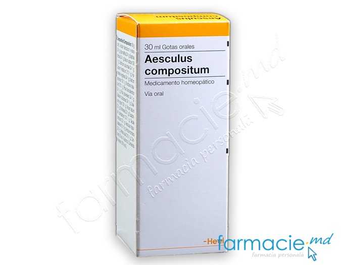 Aesculus compositum pic. orale 30 ml