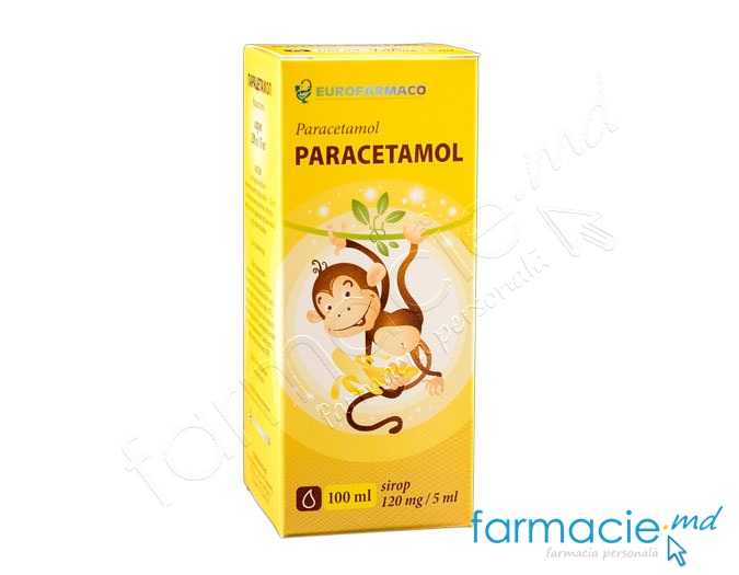 Paracetamol sirop 100ml (Eurofarmaco)