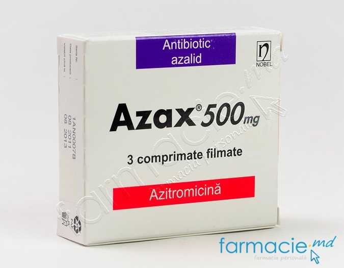 Azax comp. film. 500mg N3