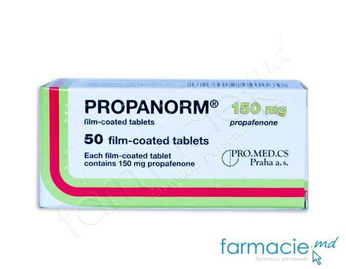 Propanorm comp. film. 150mg N50