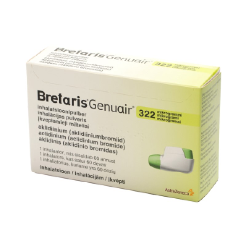 Bretaris® Genuair® pulb. de inhalat 322 mcg 60doze N1