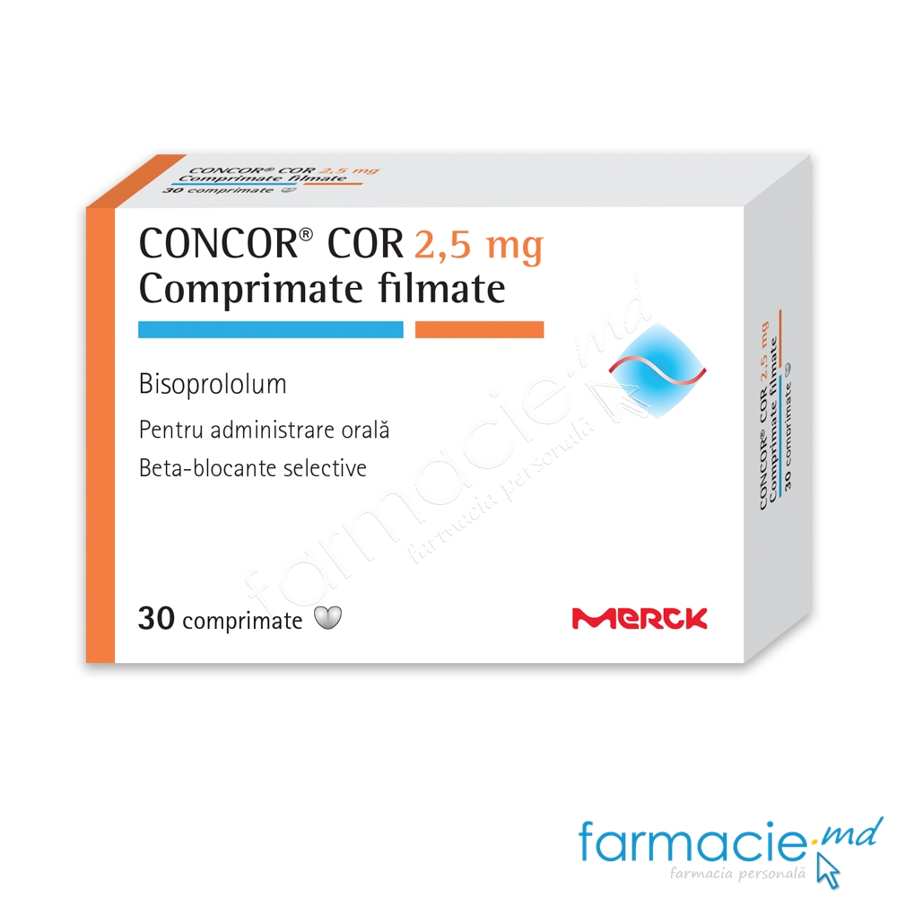 Concor Cor comp. film. 2,5 mg N30