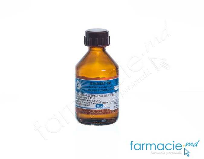Acid salicilic sol. alcool. 2% 40ml (RNP)