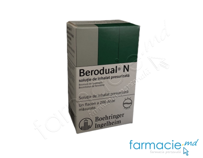 Berodual® N sol. de inhalat presuriz. 200 doze 10 ml