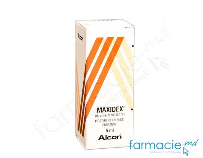 Maxidex pic. oft., susp. 0,1% 5 ml N1