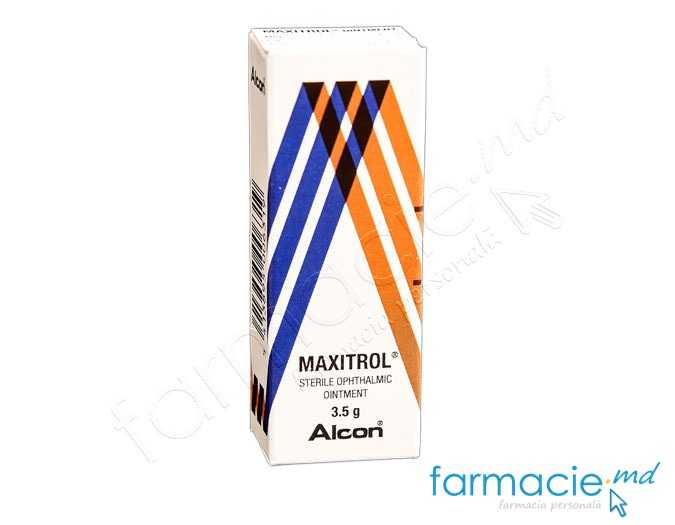 Maxitrol ung. oft. 1 g 3,5 g N1