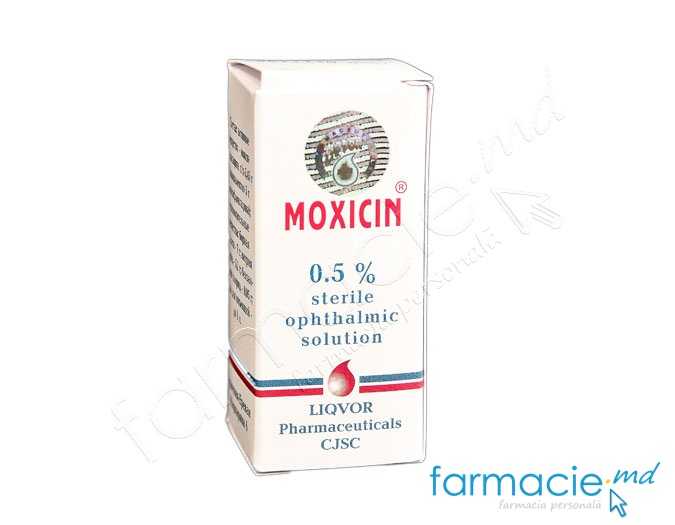 Moxicin pic. oft. 0,5% 5 ml