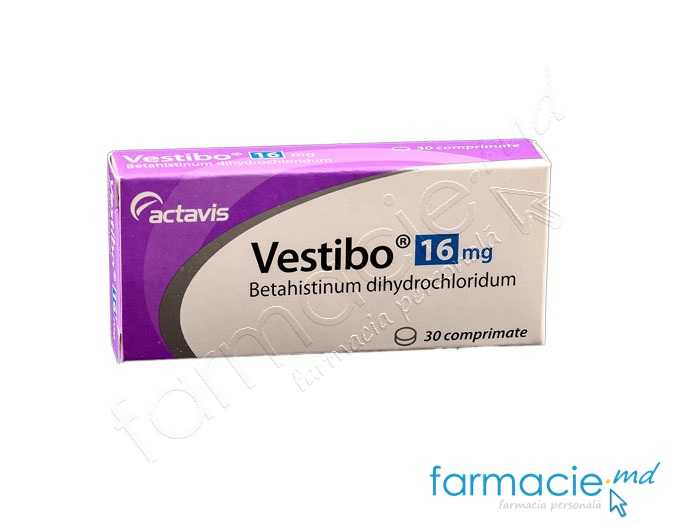 Vestibo comp. 16mg N30
