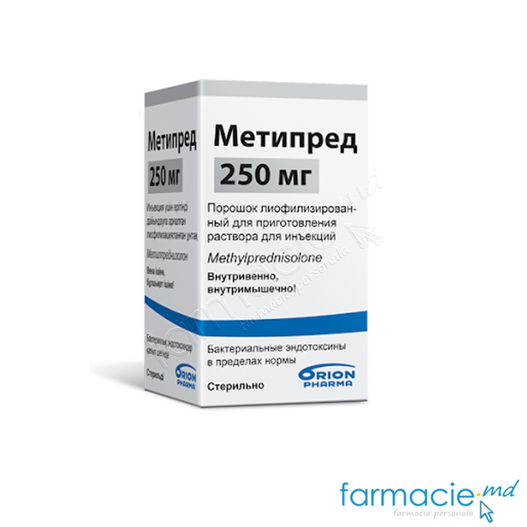 Methypred sol.inj. 250 mg/4ml