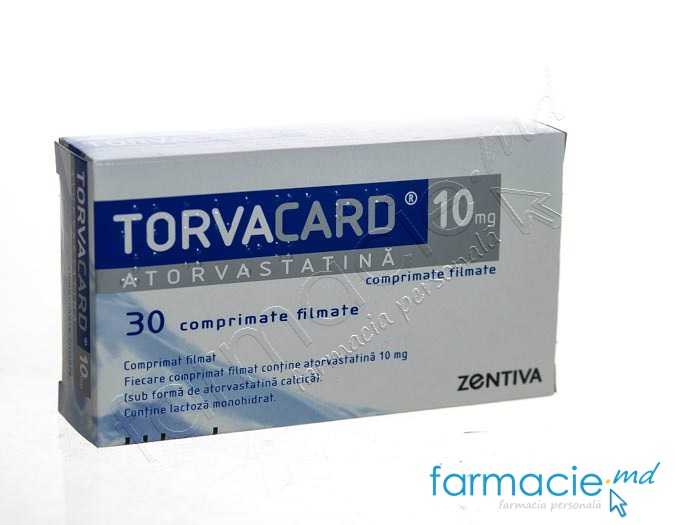 Torvacard comp.film. 10 mg N15x2