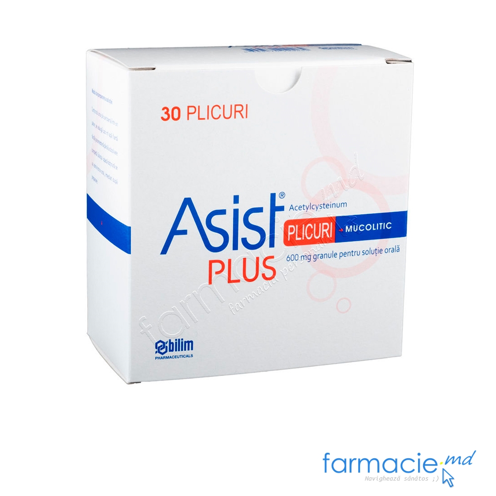 Asist® Plus gran./sol.or. 600 mg/3 g N30