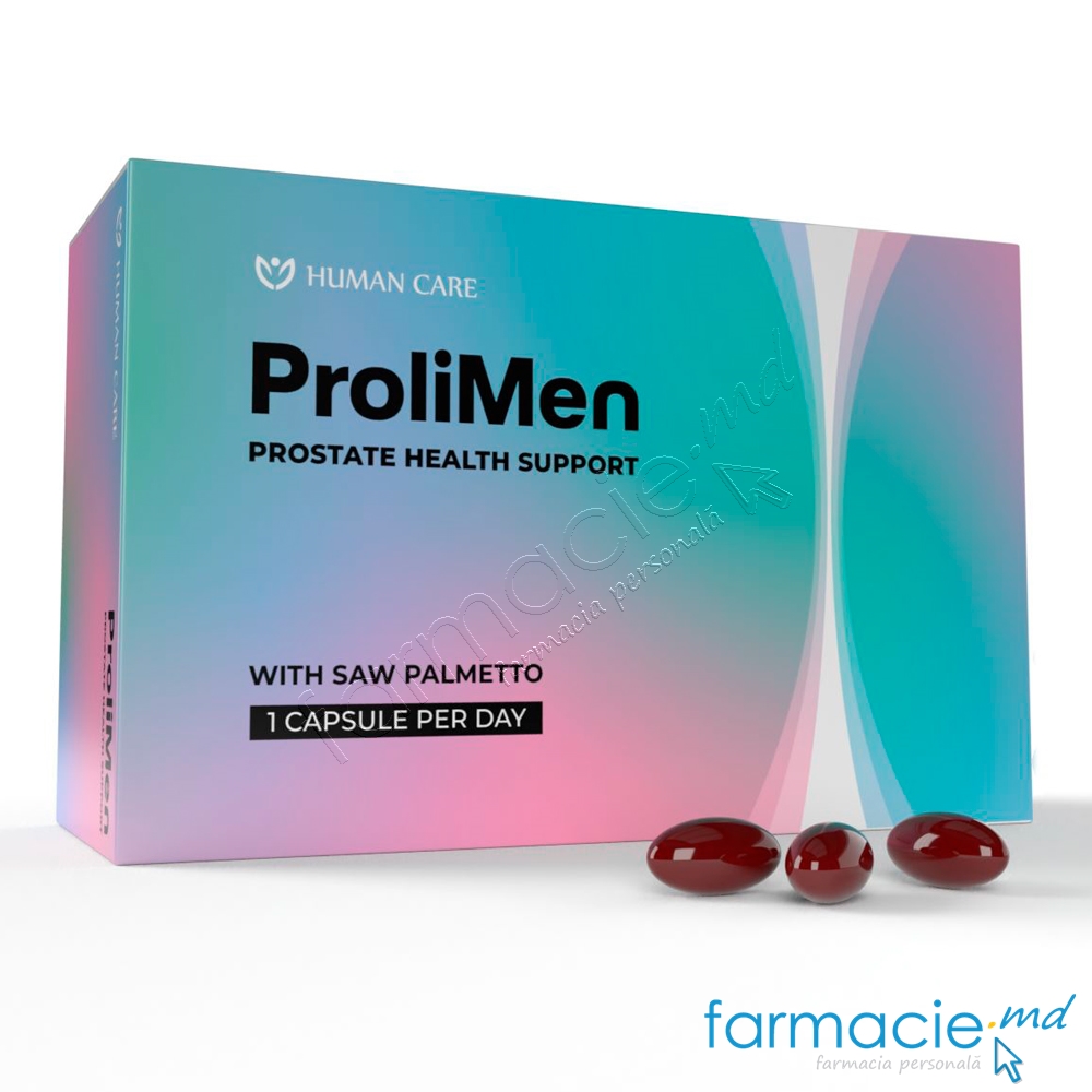 Prolimen capsule moi N60 (sanatatea prostatei) Human Care