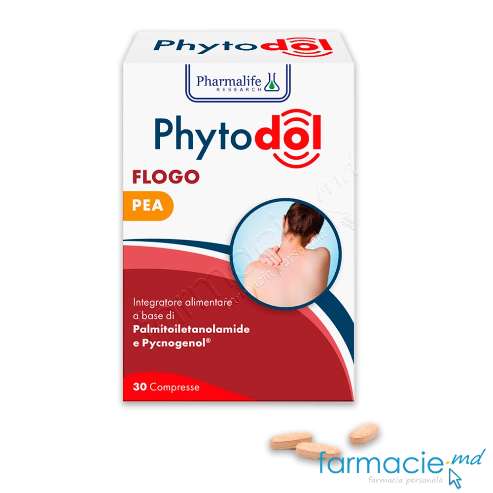 Phytodol Flogo PEA (durere, inflamatie) comp.N30 Pharmalife