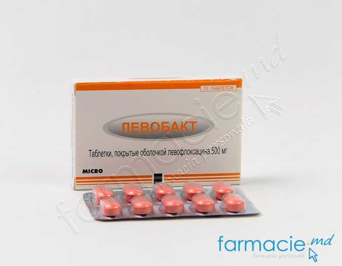 Levobact comp.film. 500mg N10