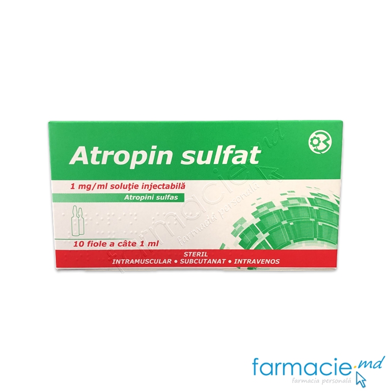 Atropina sulfat 1mg/ml N10(Zdorovie)#